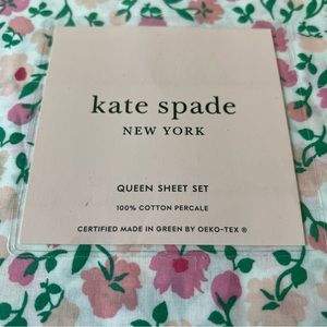 kate spade | Bedding | Nip Kate Spade Queen Spring Flower Sheet Set ...
